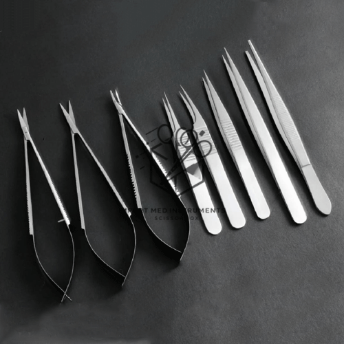 Micro Basic Hand Surgery Basic 8 PCs Set of Surgical Instruments ...