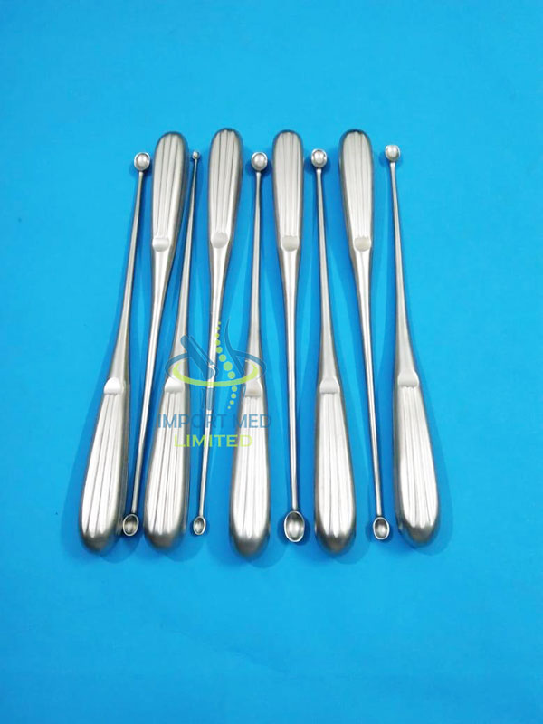 Volkmann bone curette set of 9 pieces orthopedic surgical instruments – IMPORT MED